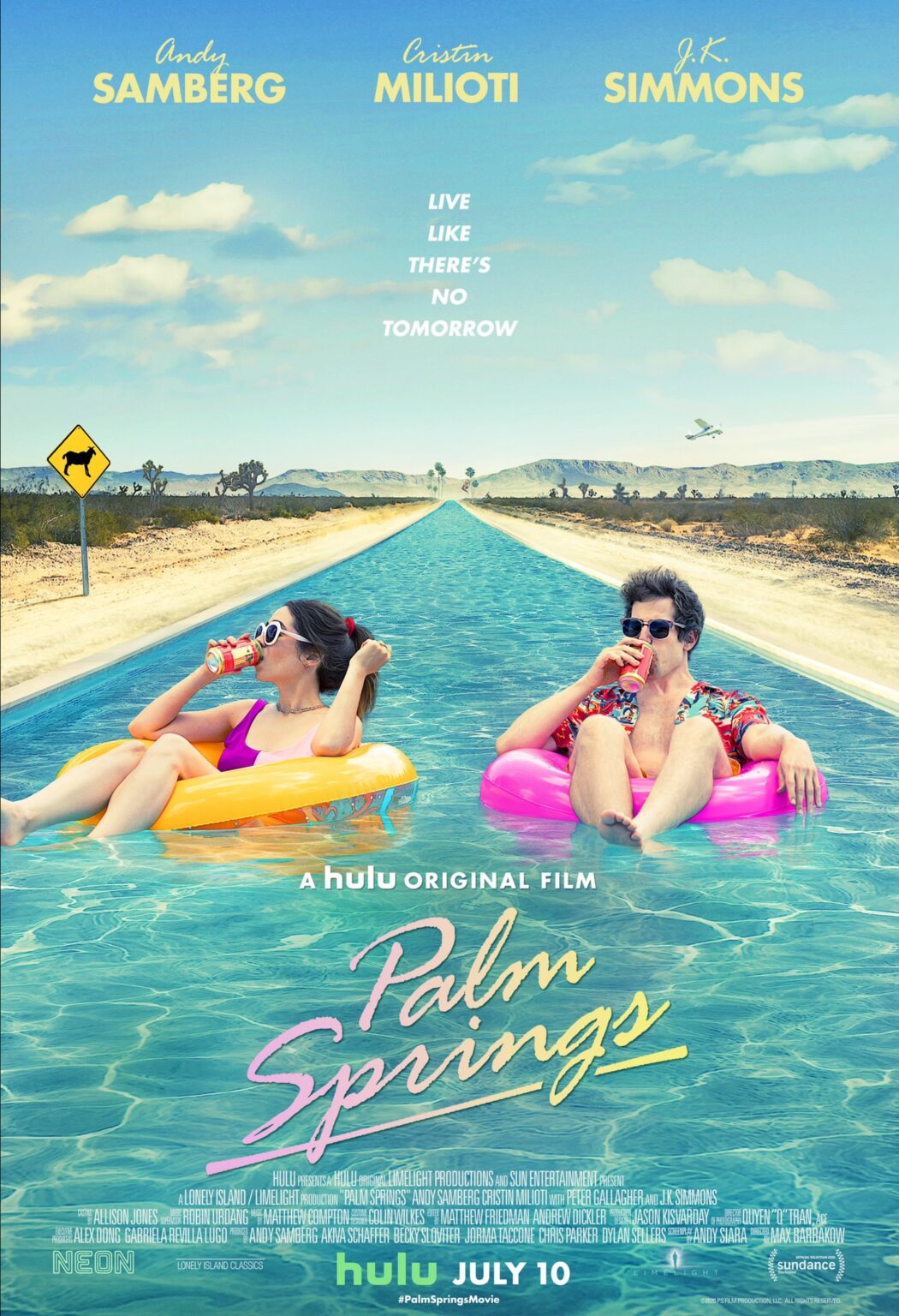 Palm Springs | Pôster e data de estreia do novo filme de Andy Samberg